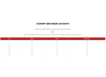 Ace Link Armor Comp-28 Vest Standard B-CR-C28-BLK-1-S ON SALE!